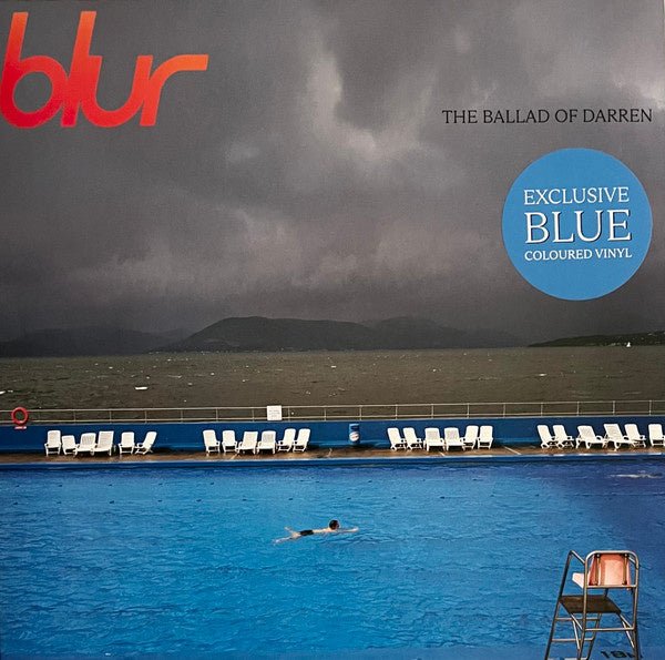 Blur - The Ballad Of Darren- Blue Vinyl