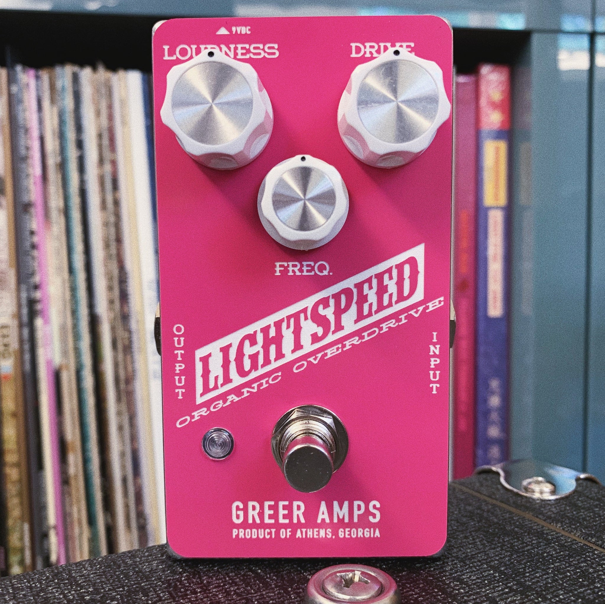 Greer Amps Lightspeed Organic Overdrive - Pink/Black